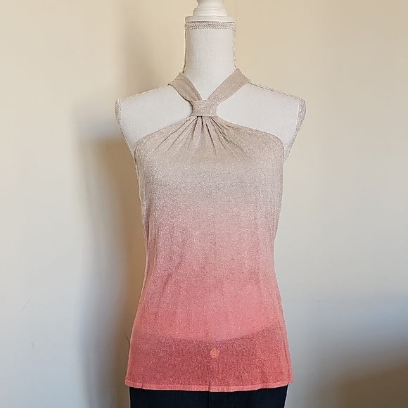 White House Black Market | Tops | Elegant Ombre Halter Top | Poshmark